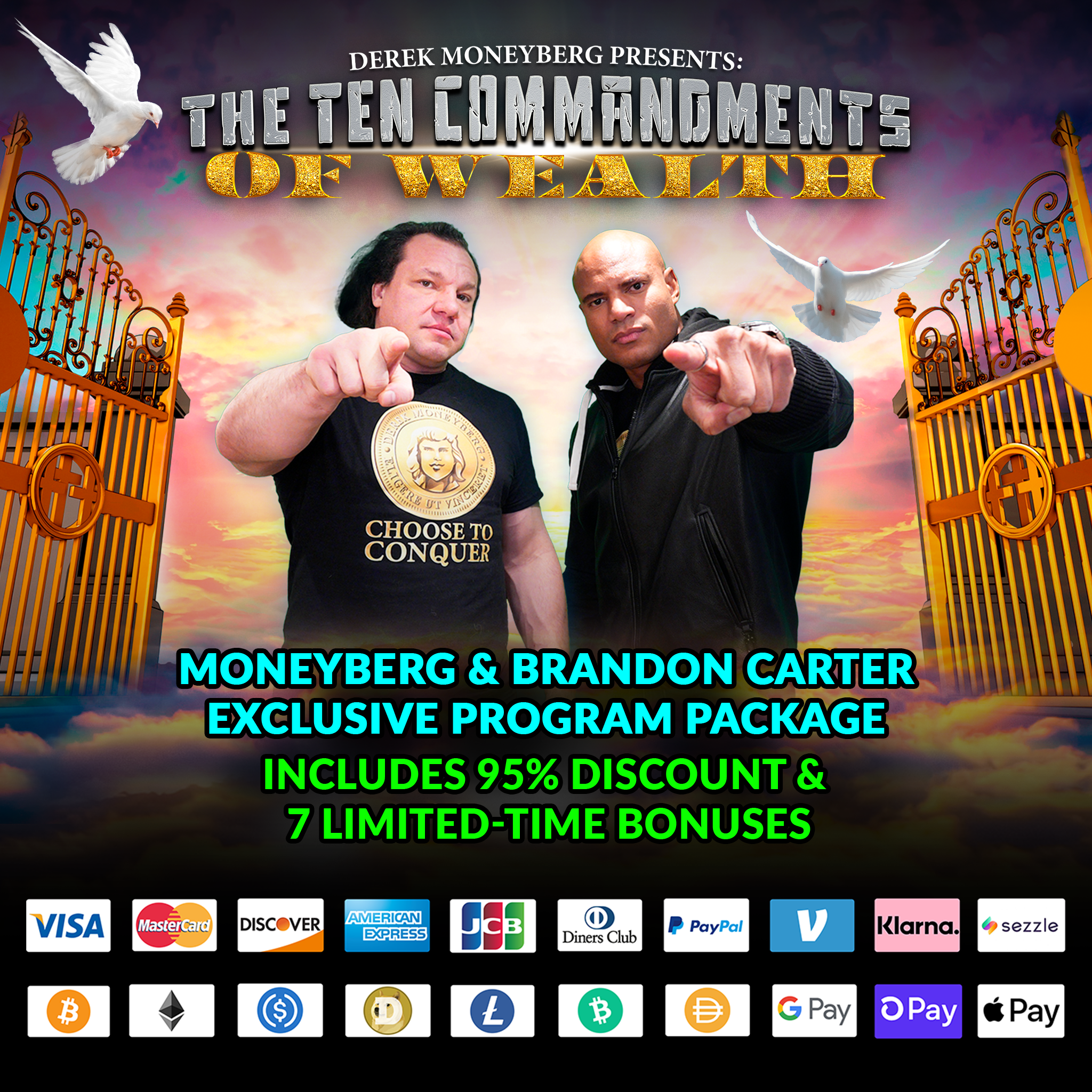 Derek Moneyberg Presents: The Ten Commandments of Wealth (Brandon Cart